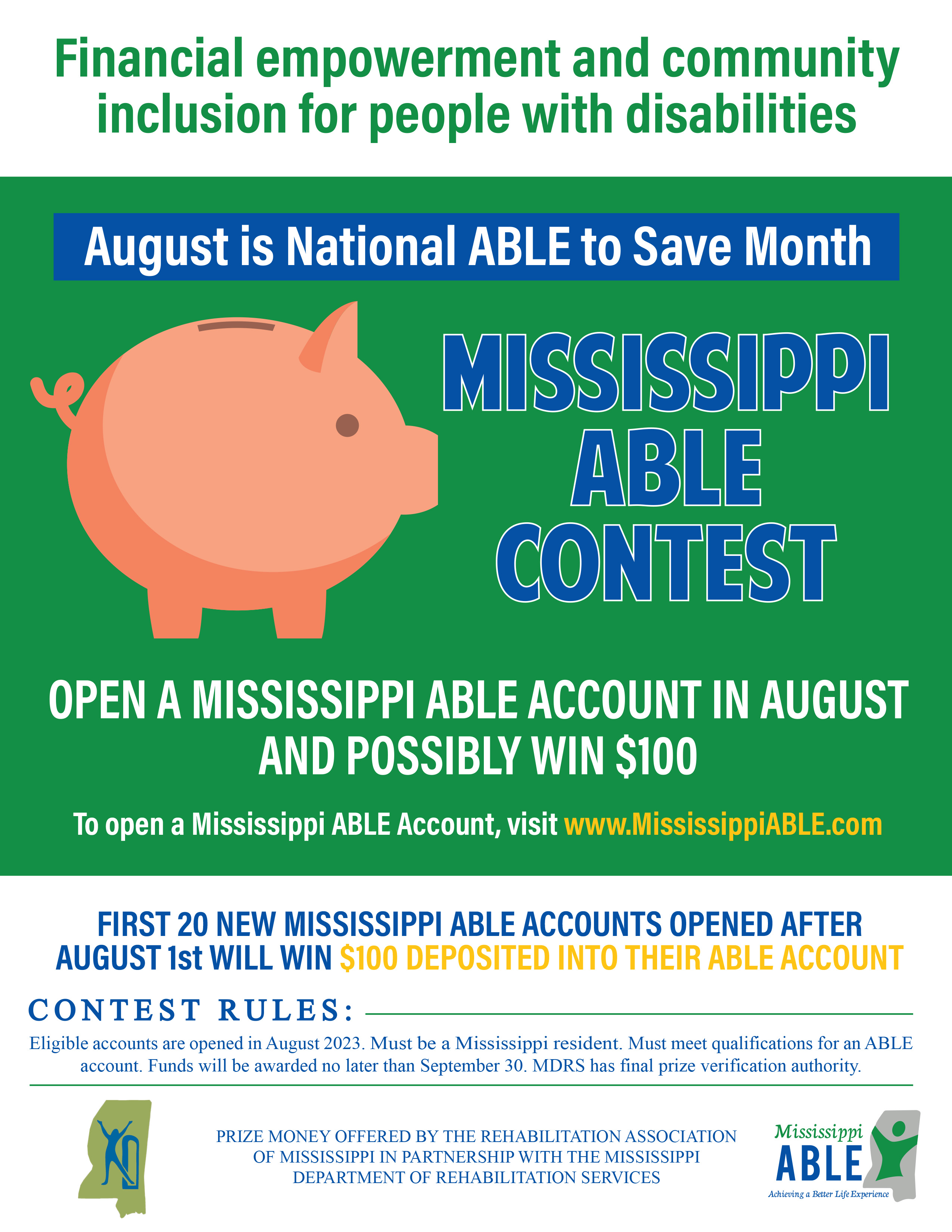 National ABLE to Save Month | mdrs
